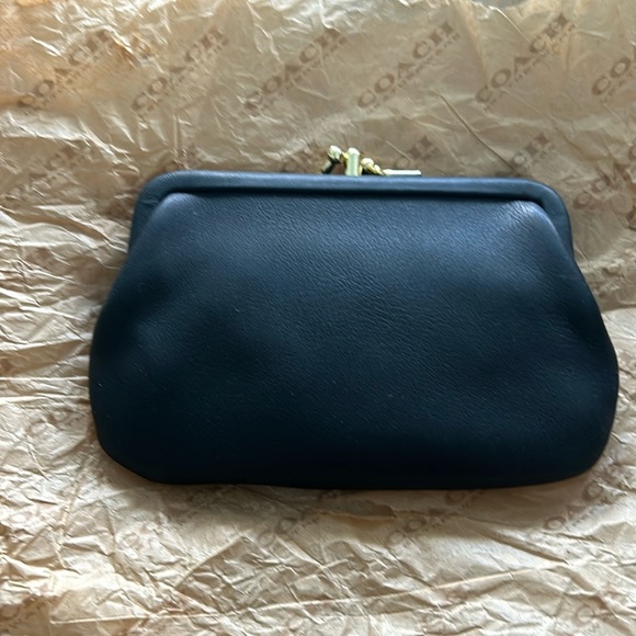 Coach | Bags | Coach Leather Vintage Double Purse | Poshmark